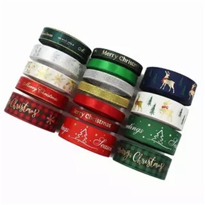 High quality christmas ribbon custom service, christmas decoration ...